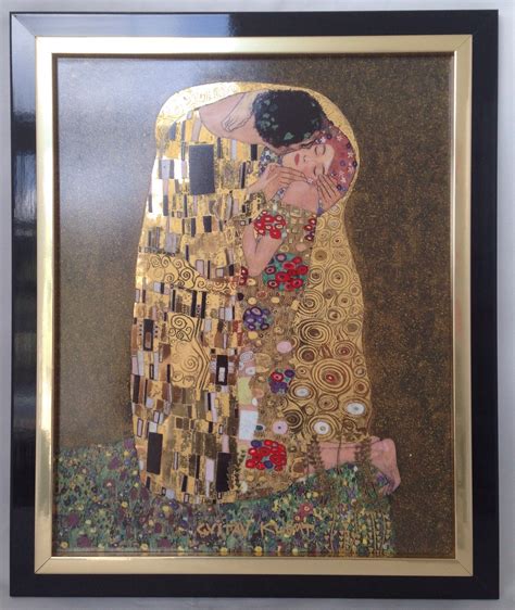 Quadro In Porcellana Il Bacio Di Klimt By Goebel