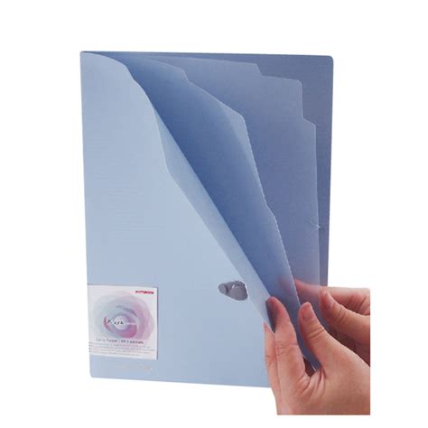 Products DATABANK PP Stationary Clear File Folder Document Case
