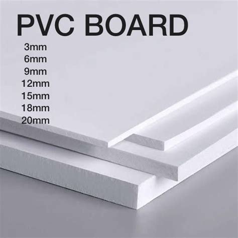 Pvc Foam Board Tebal 5mm Ukuran 122x244 Lazada Indonesia