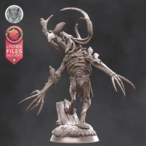 3d Printable Leshy By Thesurrealfactory