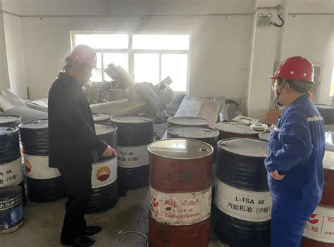 安泽分局组织开展固废危废污染防治专项检查规范化环境管理股