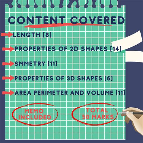Grade 6 Mathematics Term 3 Control Test • Teacha
