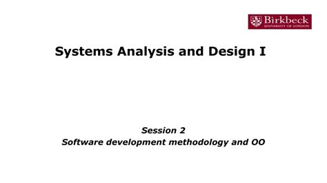 Ppt Systems Analysis And Design I Powerpoint Presentation Free Download Id 8828426