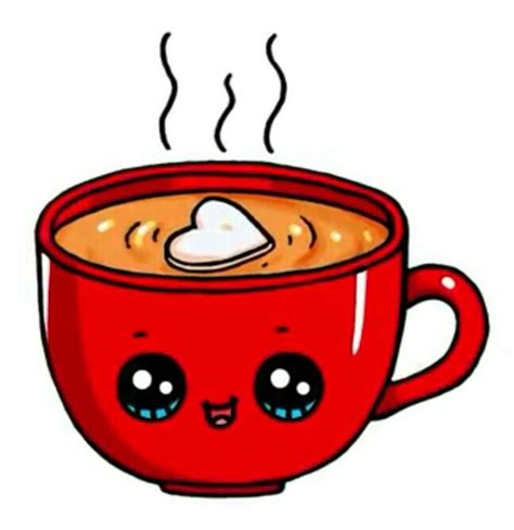 Hot Chocolate Mug Kawaii Girl Drawings Cute Food Drawings Cute Animal