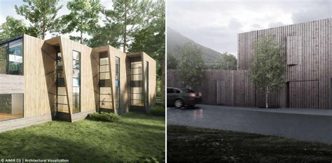 7 Best Façade Cladding Materials You Should Know About • Aimir Cg 3d