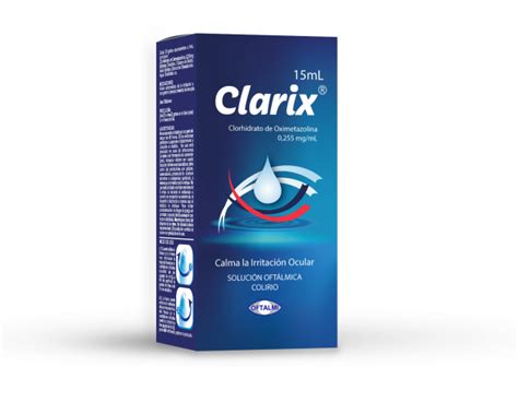 Clarix Solución Oftálmica 15 Ml Laboratorios Oftalmi