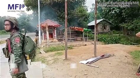 အင်းတော်မှာ တိုက်ပွဲဖြစ်၊ စစ်အုပ်စုက လေကြောင်းဗုံးကျဲ၊ လက်နက်ကြီးထုလို့ ကလေး အပါ ဒေသခံနှစ်ဦး