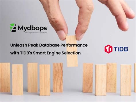 unleash peak database performance with tidb s smart engine selection