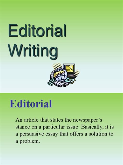 Editorial Writing Pdf