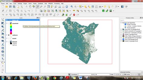 Generating DEM From Contours In QGIS Life In GIS