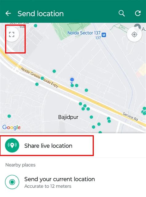 How To Share Google Map Location On WhatsApp GeeksforGeeks
