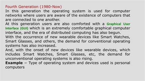 Overview Of Operating System Basic Concepts Of Operating System Like