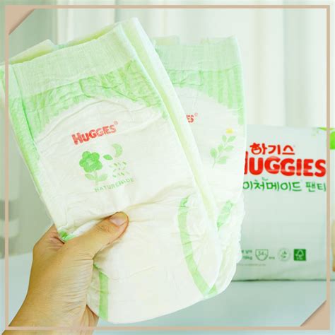 팬티형 아기 밤기저귀 추천 국내 생산 하기스 네이처메이드 팬티기저귀 네이버 블로그