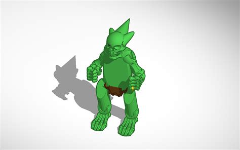 3d Design Goblin Tinkercad