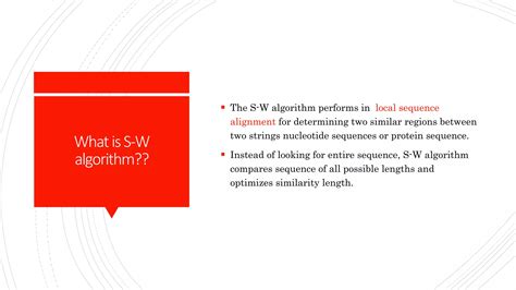 Smith Waterman Algorithmpptx