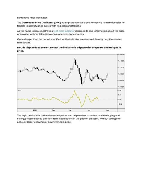Detrended Price Oscillator Pdf