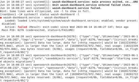Wazuh Startup Issue Rwazuh