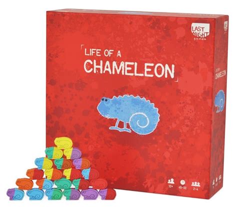 Life Of A Chameleon 2021 Board Game Board Game Guys