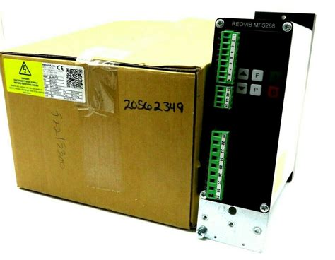 New Reo Elektronik Reovib Mfs 268 6a Ip20 Frequency Controlle Reovibmfs268 Sb Industrial