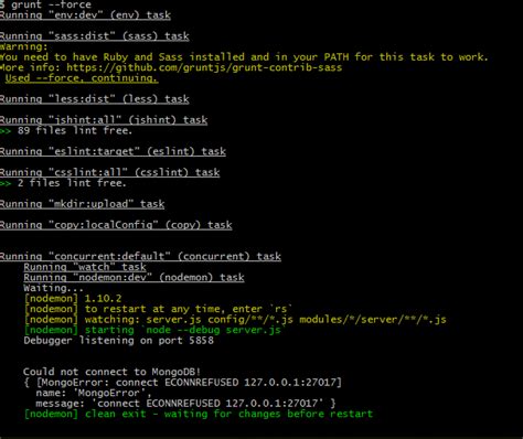 Javascript Meanjs Cannot Connect Mongodb Stack Overflow
