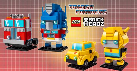 Lego Transformers Optimus Prime And Bumblebee Brickheadz Revealed Jays Brick Blog