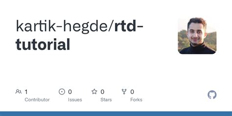 Github Kartik Hegdertd Tutorial