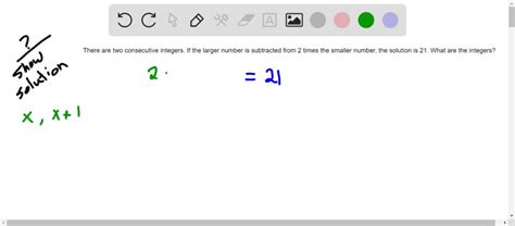 Solvedshow A Complete Solution To Each Problem Missing Integers If The Larger Of Two Solvedshow A Complete Solution To Each Problem Missing Integers If The Larger Of Two