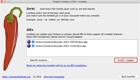 IDE 이클립스 Eclipse Lombok 롬복 설치