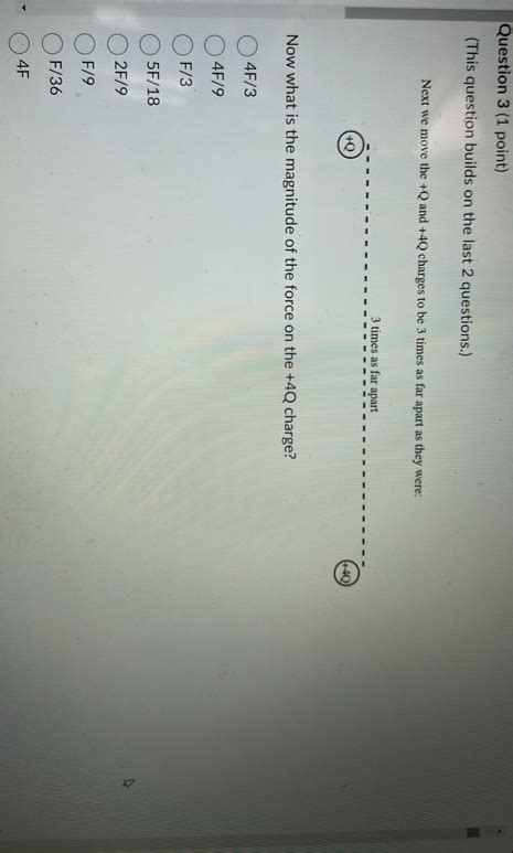 Solved Question 3 1 ﻿pointthis Question Builds On The