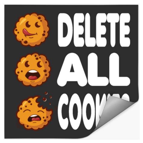 Delete All Cookies Computer Scientist Pc Sweets Sold By Christinthomas