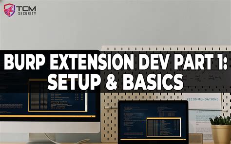 burp extension dev part 1 setup and basics tcm security