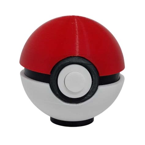 Pokebola De Captura Pokémon Pokeball Vermelha Decorativa Com Desconto De 5 No Pix Só No Armazém