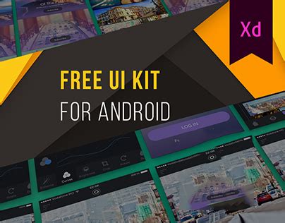 Material Design Adobe Xd Ui Kit Freebie Supply