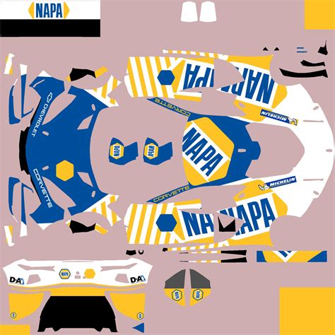 Corvette C8 Gte Napa By Clyde Coman Trading Paints