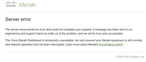 unable to access meraki dashboard the meraki community