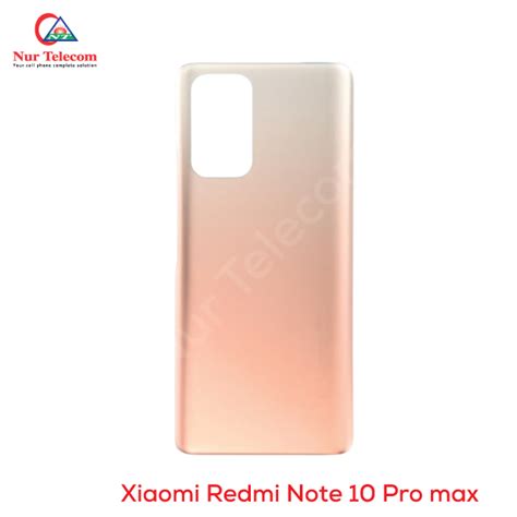 Buy Xiaomi Redmi Note 10 Pro Max Backshell Price In Bangladesh
