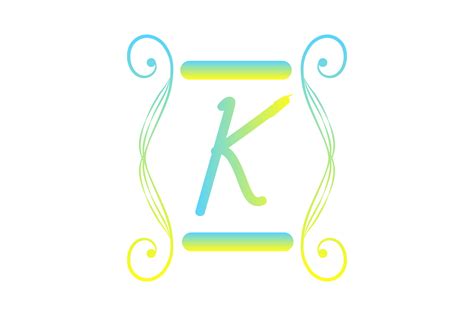 Monogram K Graphic By Tinemustudio · Creative Fabrica