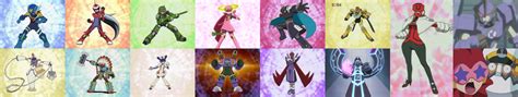 Every Cross Fusion From Mega Man Nt Warrior By Advanceshipper2021 On