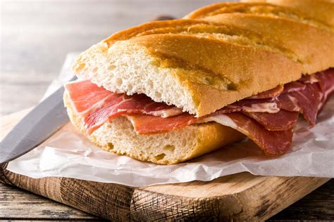 Bocadillo De Jamón Recetinas