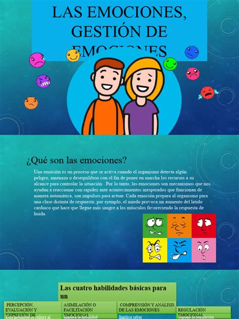 Emociones Pdf Las Emociones Sicología