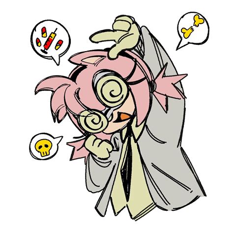 Amy Rose Sonic Drawn By Xuegin Danbooru