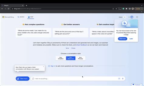 How To Use Bing Chat Ai In Google Chrome