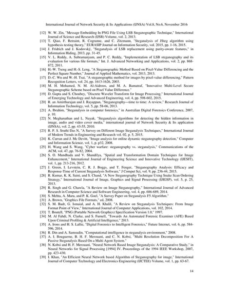 Steganalysis Algorithm For Png Images Based On Fuzzy Logic Technique Pdf