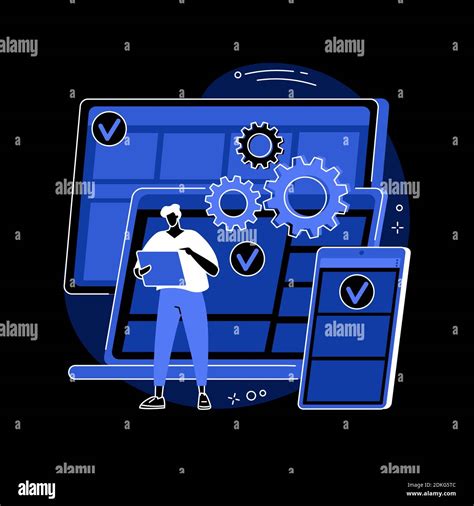 Cross Platform Development Abstract Concept Vector Illustration Stock Vector Image And Art Alamy