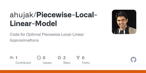 Github Ahujak Piecewise Local Linear Model Code For Optimal Piecewise Local Linear Approximations