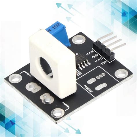 Soxii Hall Current Sensor Module Overcurrent Protection Board Analog Signal Output For Locked