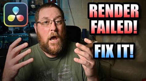 Creator Reality How To Fix Or Work Around Davinci Resolve Render