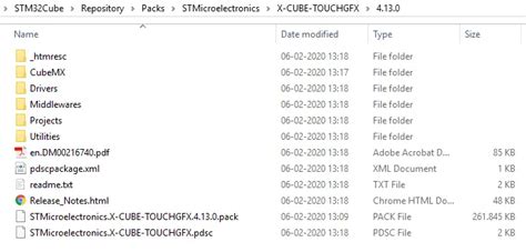 Installation Touchgfx Documentation