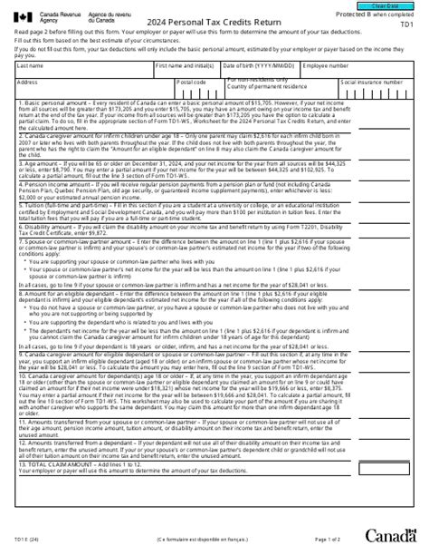 Canadian Tax Return Templates Pdf Download Fill And Print For Free