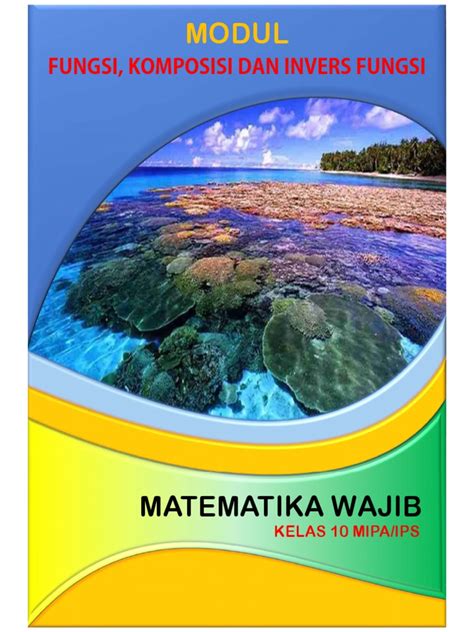 Modul Fungsi Komposisi Dan Invers Fungsi Pdf